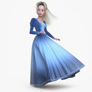 Download Free & Premium Princess 3D Models | TurboSquid