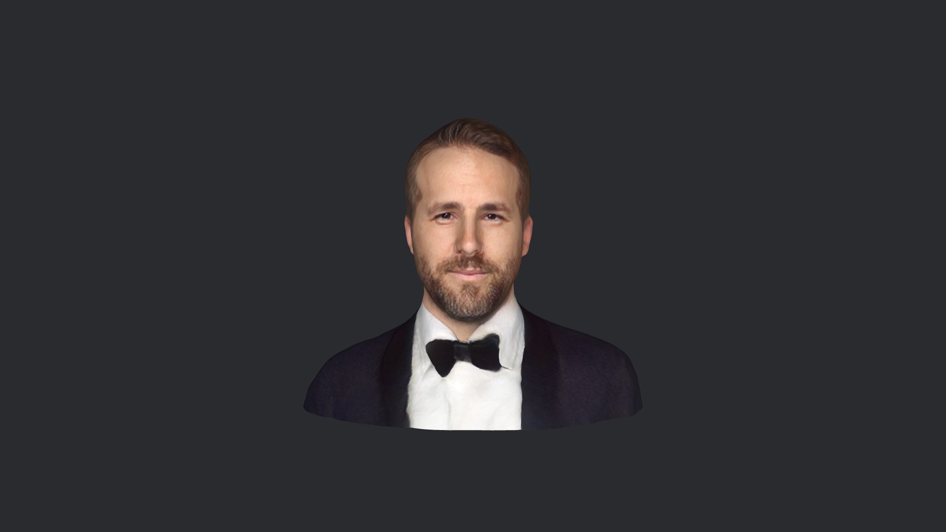 RYAN REYNOLDS- Realistic Bust Head Ready 3d Model 3D Model - TurboSquid ...