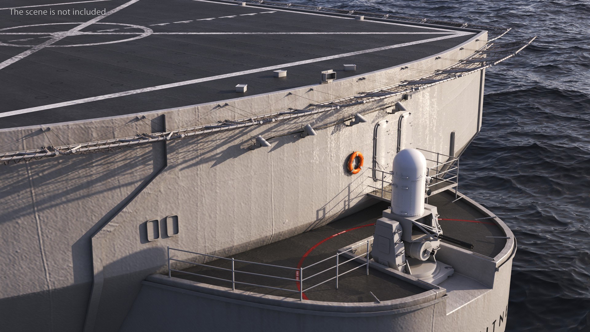 3D model Command Ship USS Mount Whitney - TurboSquid 2015823