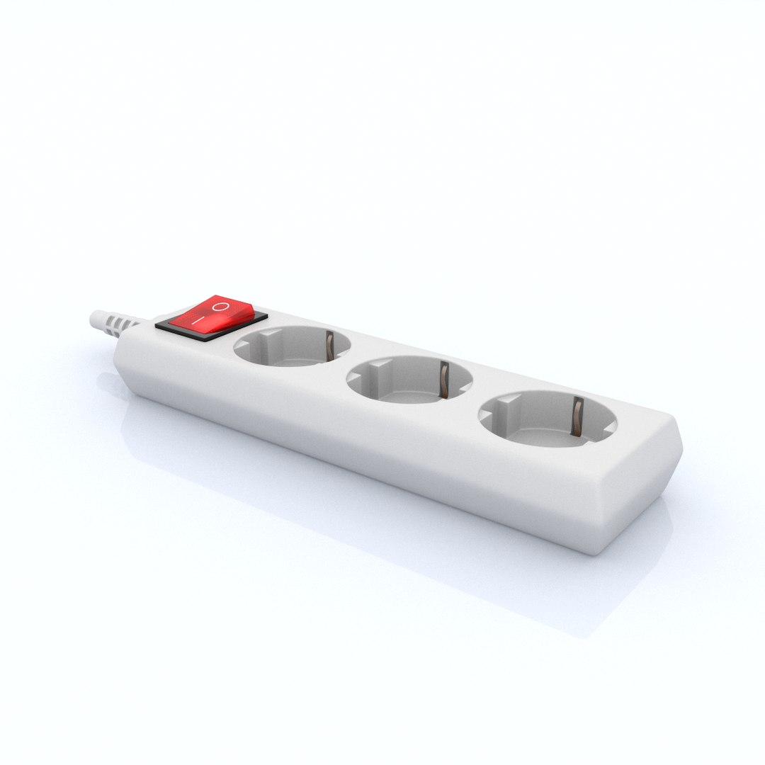 3d Power Distribution Socket Model