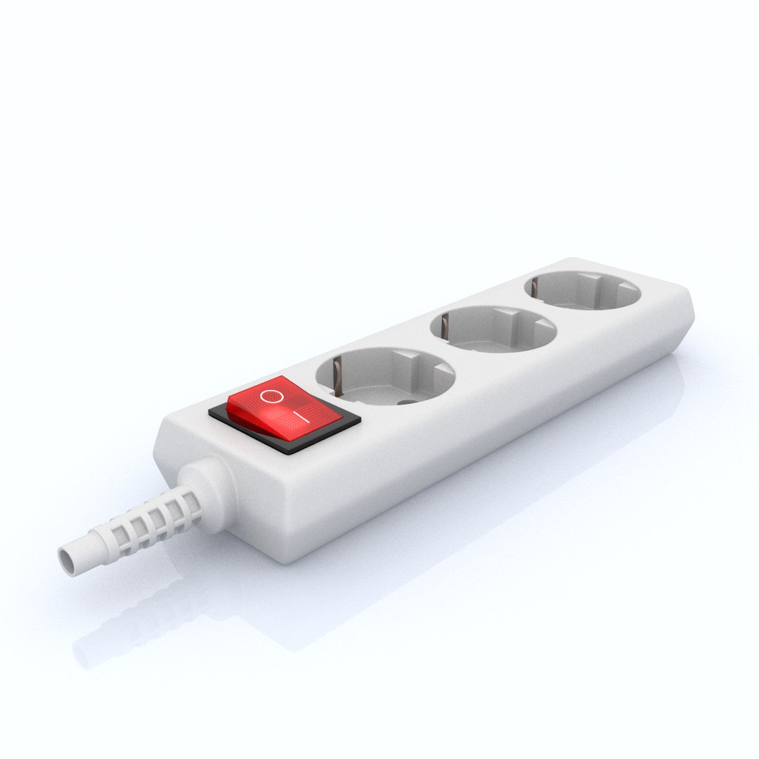 3d Power Distribution Socket Model