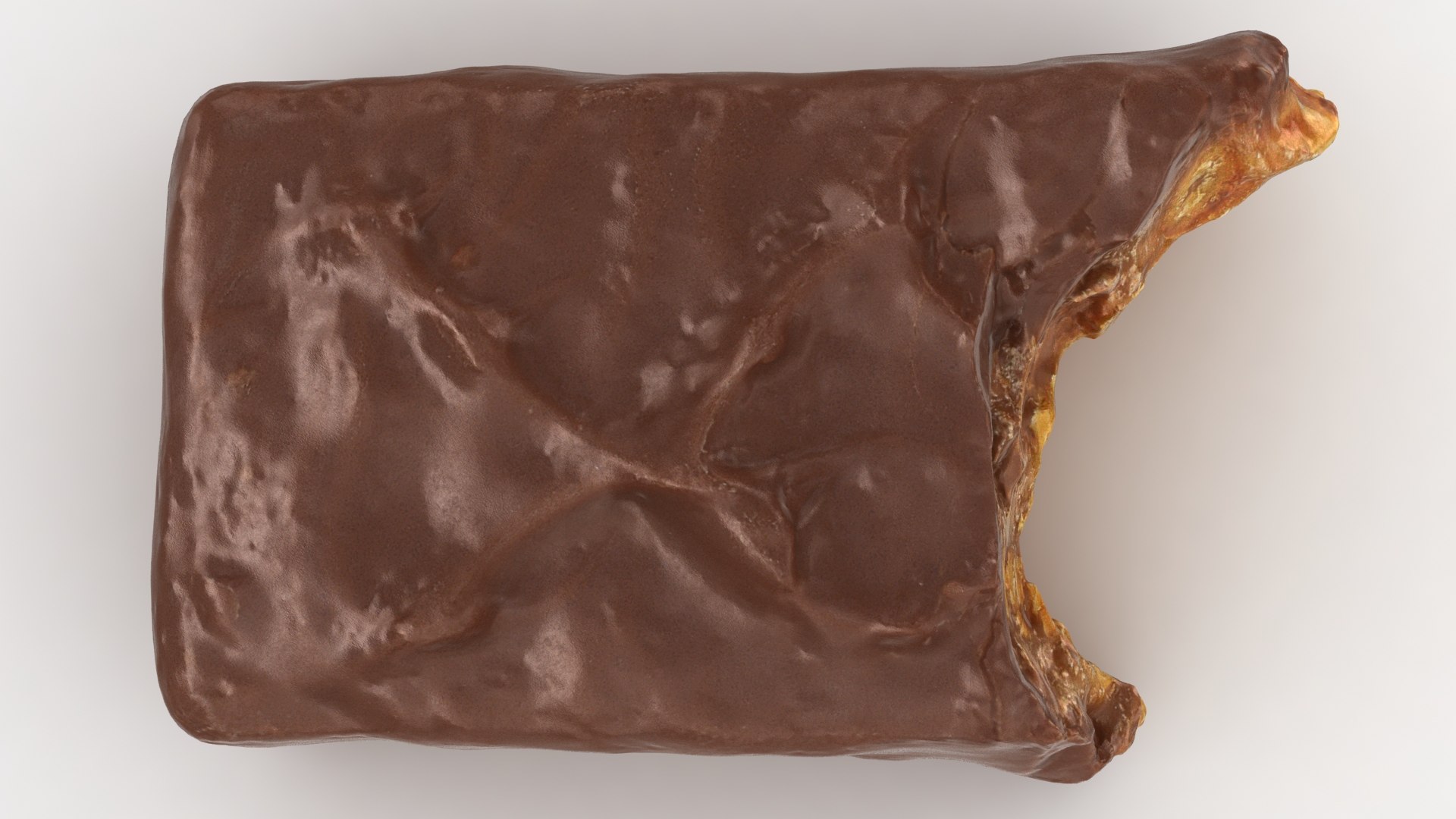 Snickers Chocolate Bar Bitten 3D model - TurboSquid 1722729