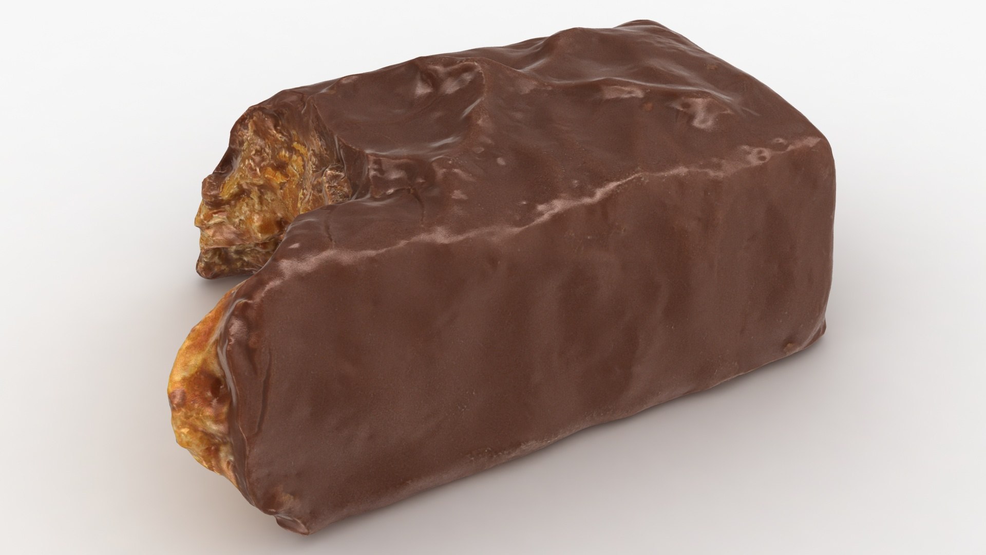 Snickers Chocolate Bar Bitten 3D model - TurboSquid 1722729