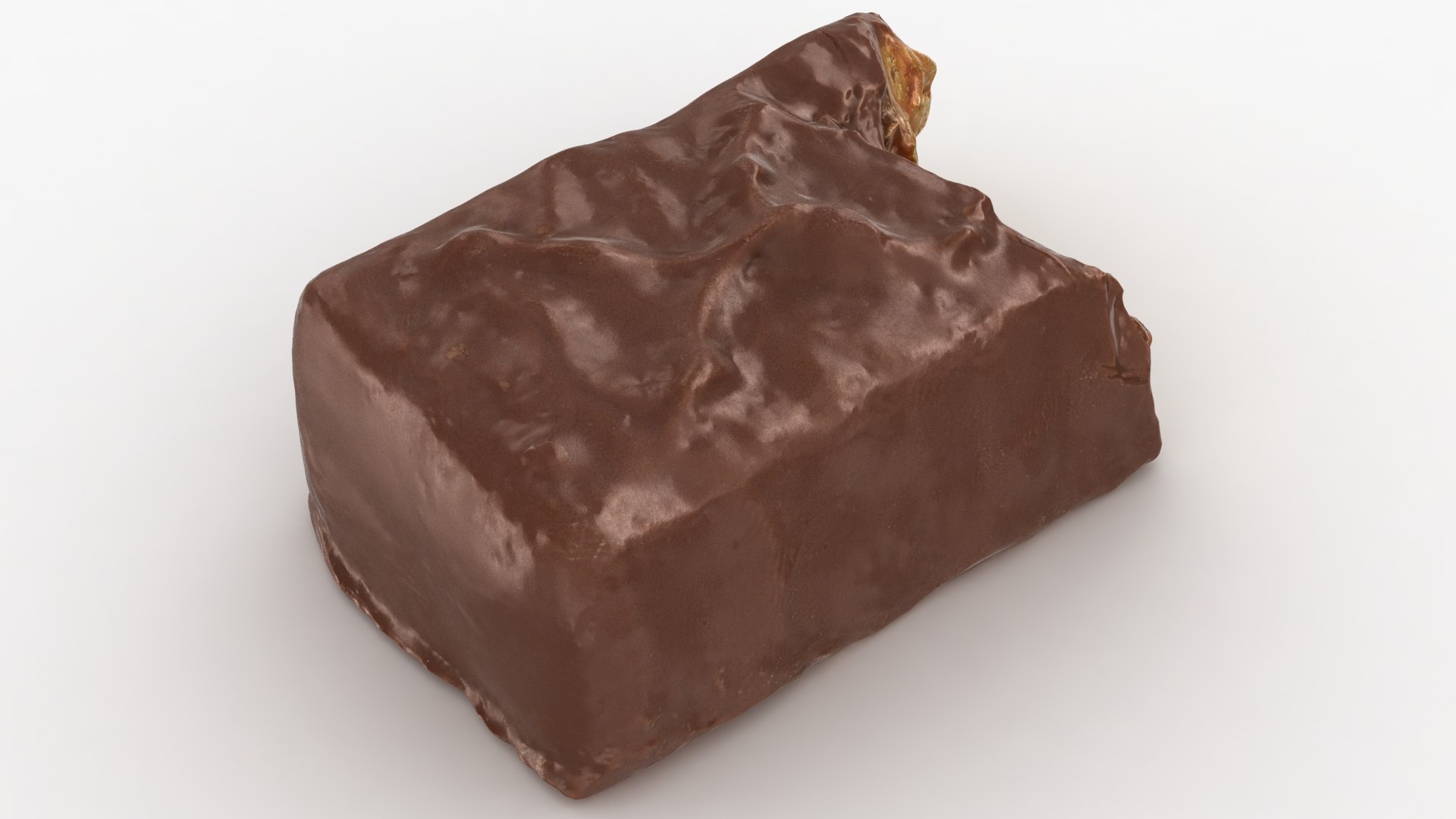 Snickers Chocolate Bar Bitten 3D model - TurboSquid 1722729
