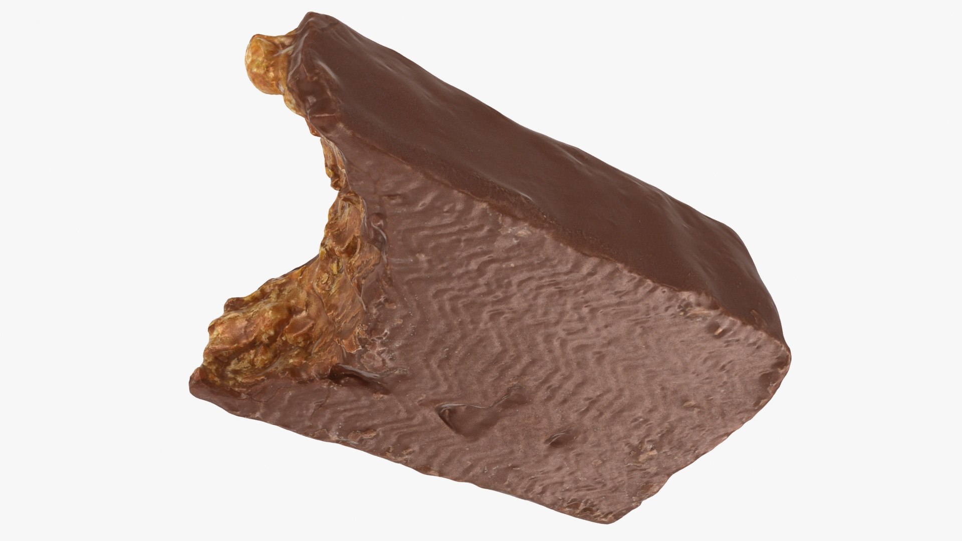 Snickers Chocolate Bar Bitten 3D Model - TurboSquid 1722729