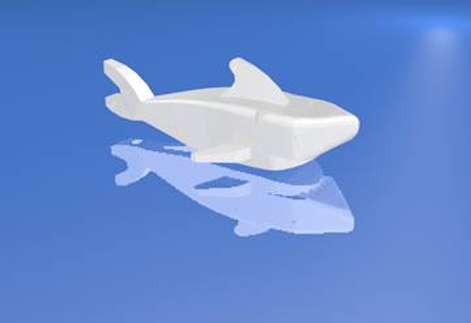 Lego Shark 3d Model