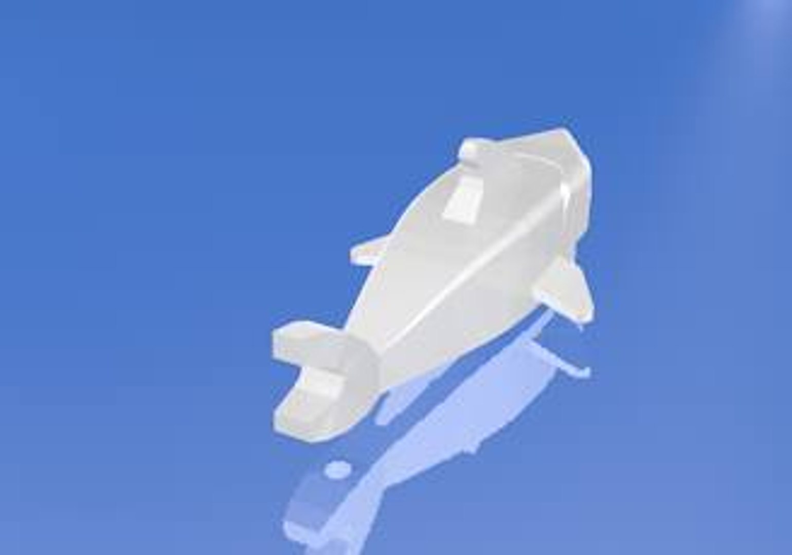 Lego Shark 3d Model