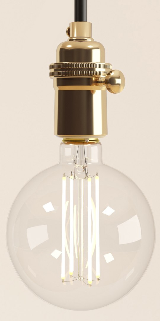 3D model decorative edison led bulb - TurboSquid 1250564