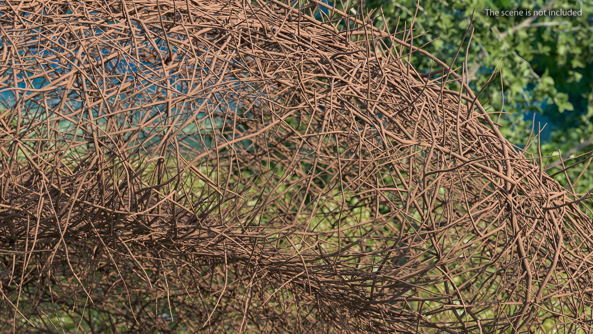 Branch gazebo shrub model - TurboSquid 1634830
