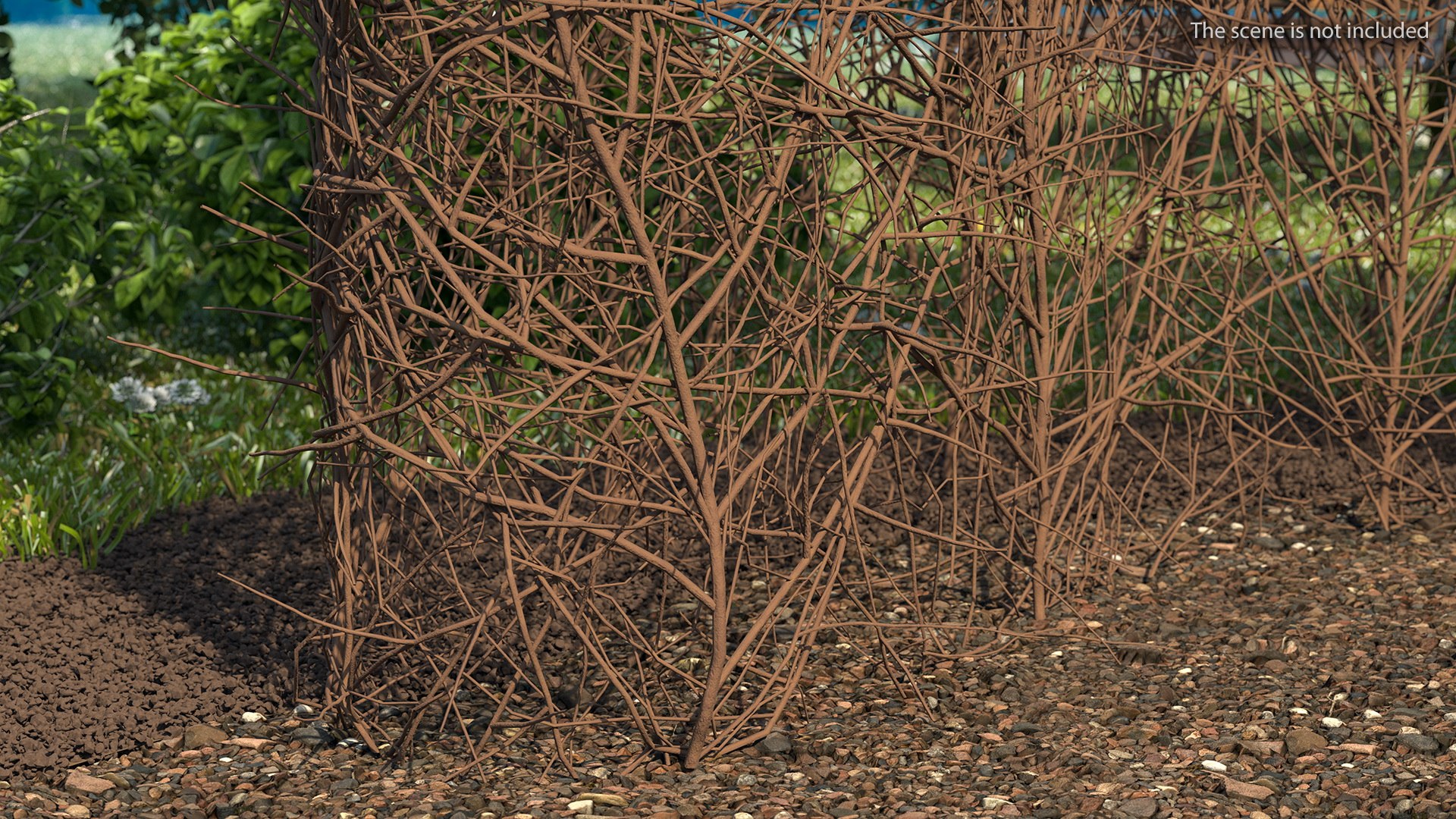 Branch gazebo shrub model - TurboSquid 1634830