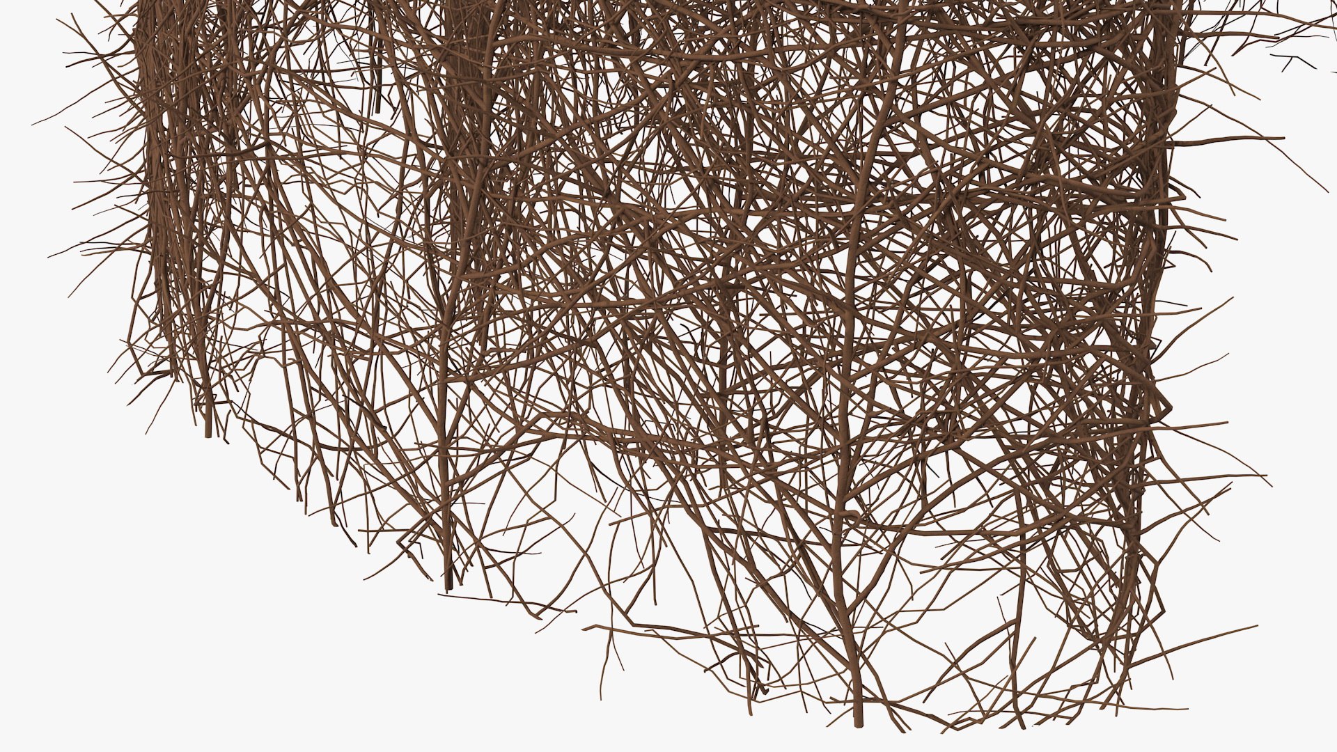 Branch gazebo shrub model - TurboSquid 1634830