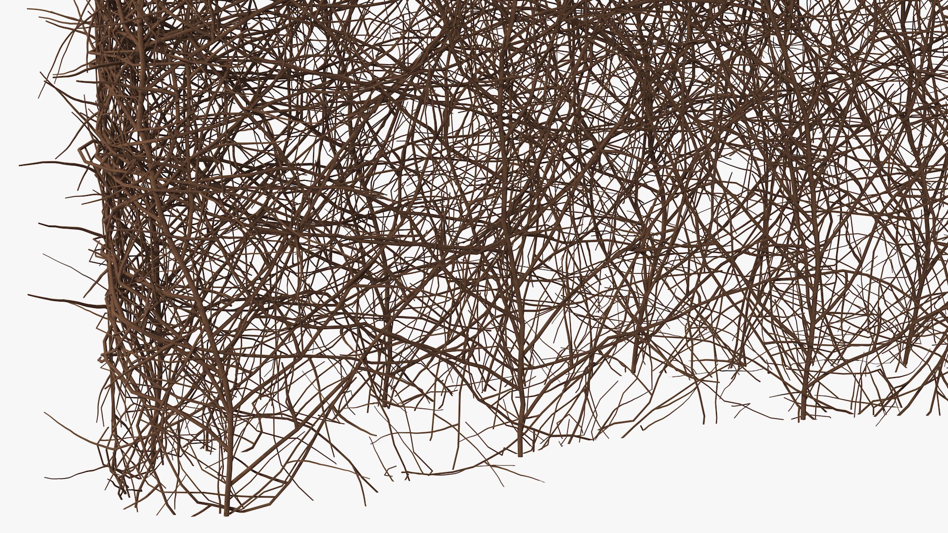 Branch gazebo shrub model - TurboSquid 1634830