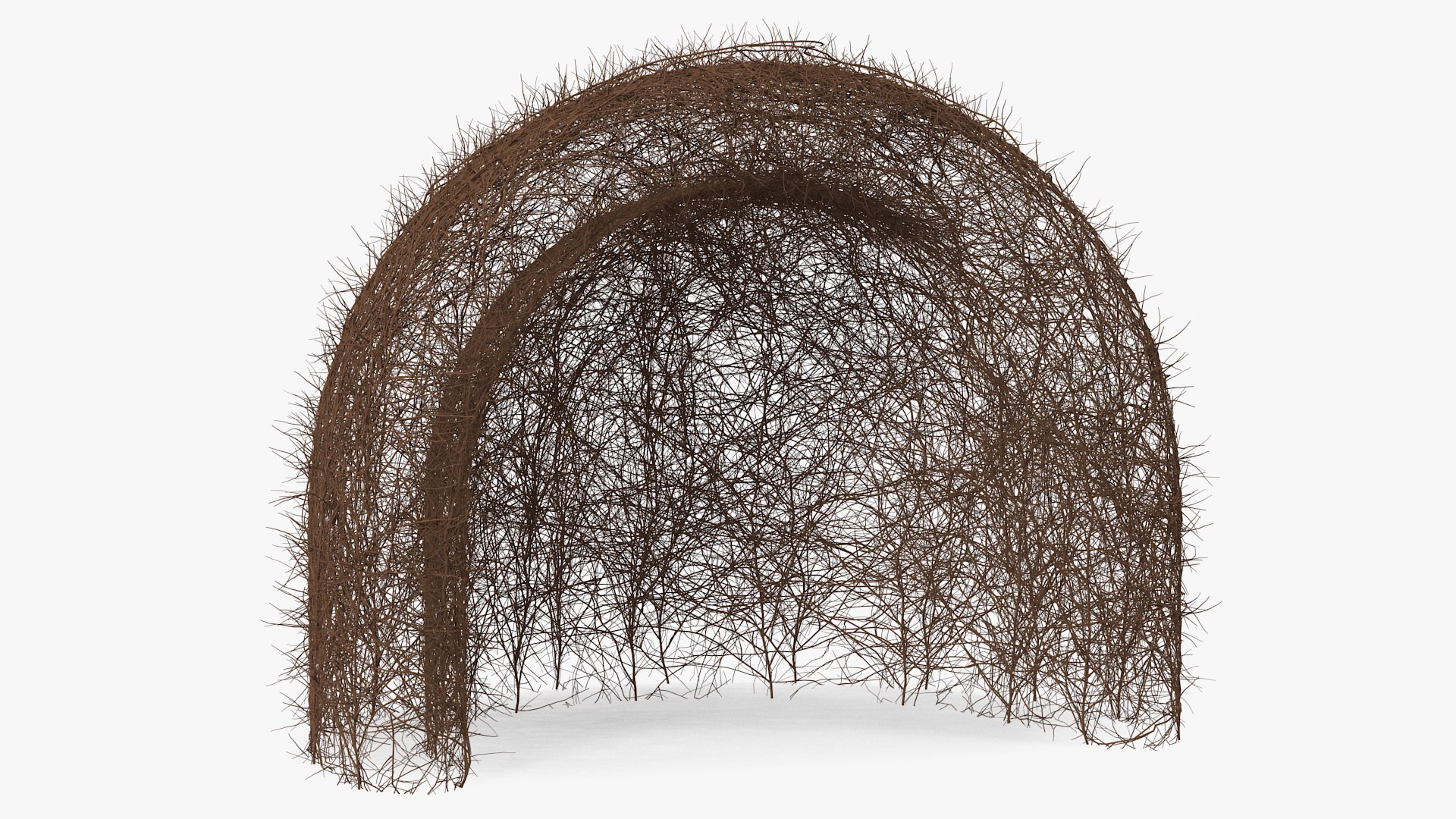 Branch gazebo shrub model - TurboSquid 1634830