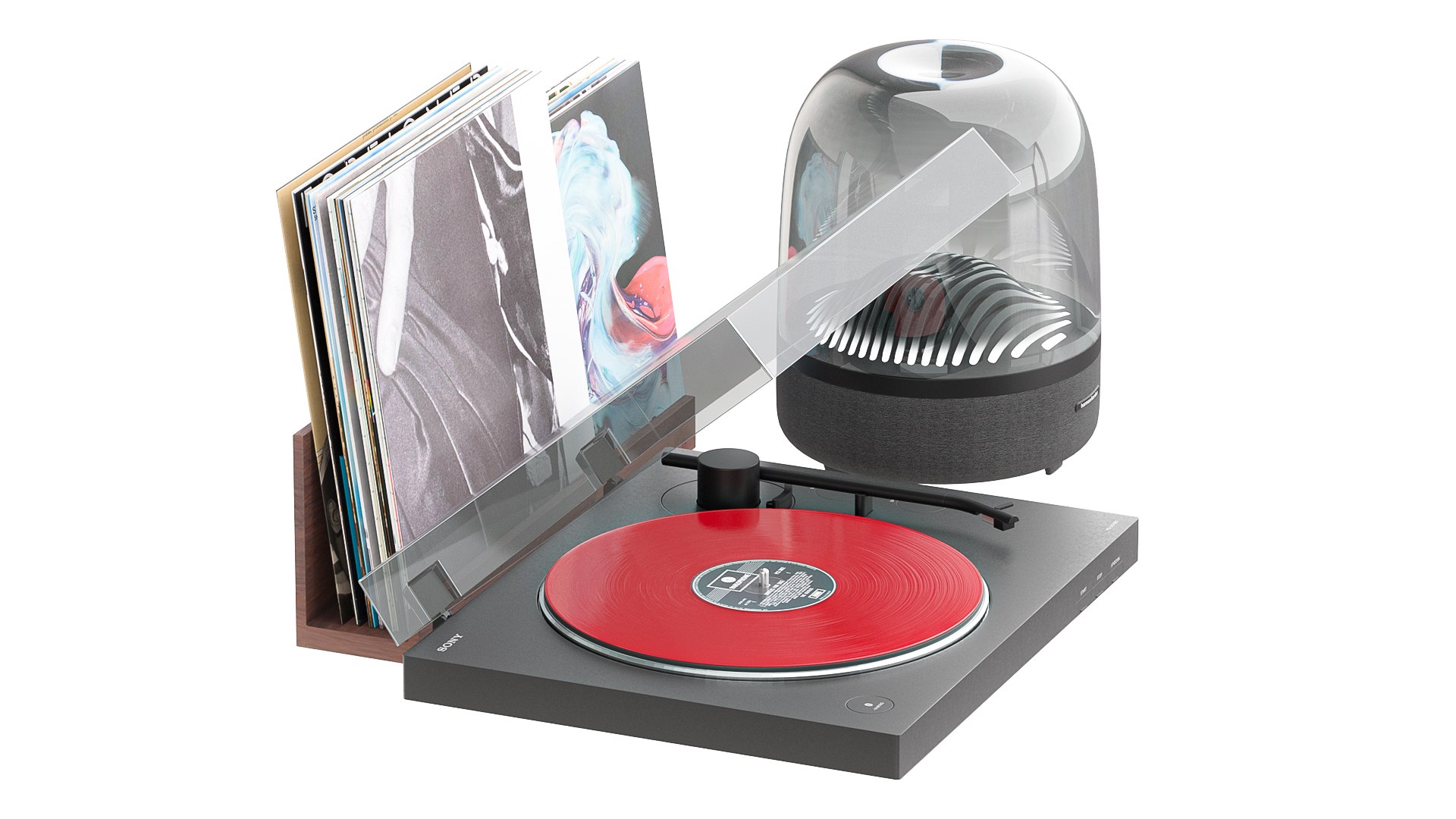 Vinyl Audio Set 3D Model - TurboSquid 2002630