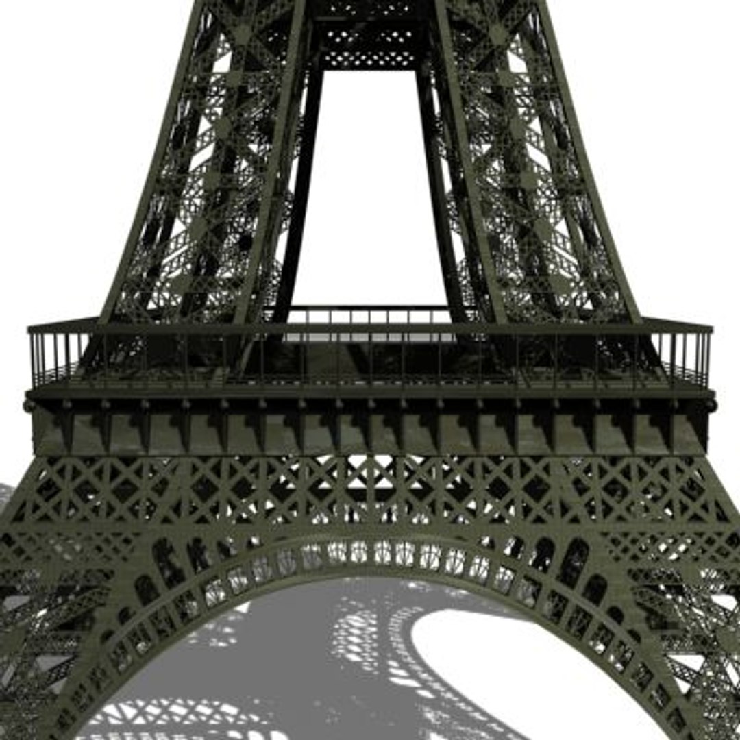 Eiffel Tower 3d Model