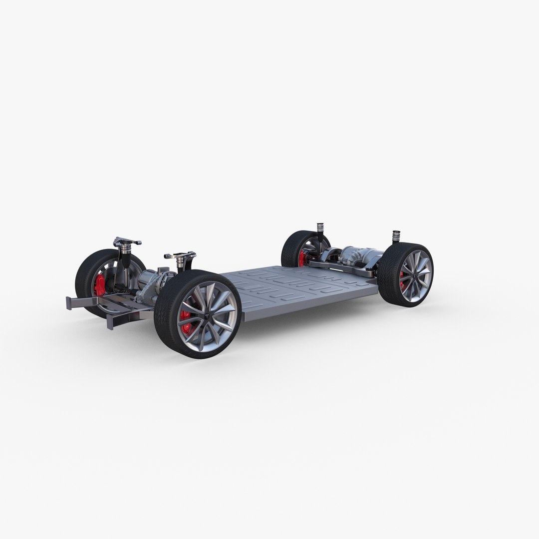 3D Model Tesla Y Awd Chassis - TurboSquid 1601049