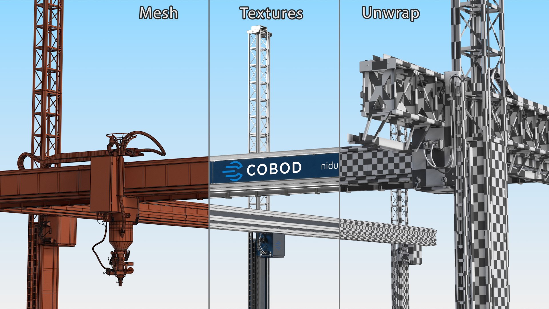 3D Model Cobod Bod2 House Construction 3D Printer - TurboSquid 2206583