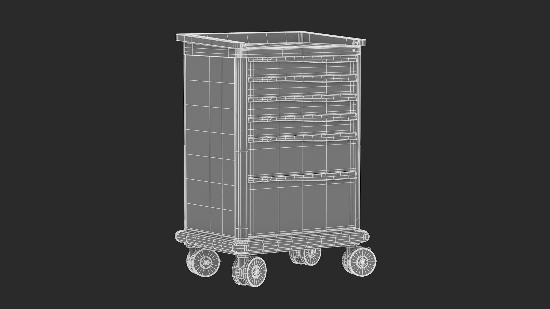 Medical Cart 03 PBR Realistic 3D - TurboSquid 1942939