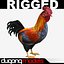 Dugm02 Rooster 3d Dxf