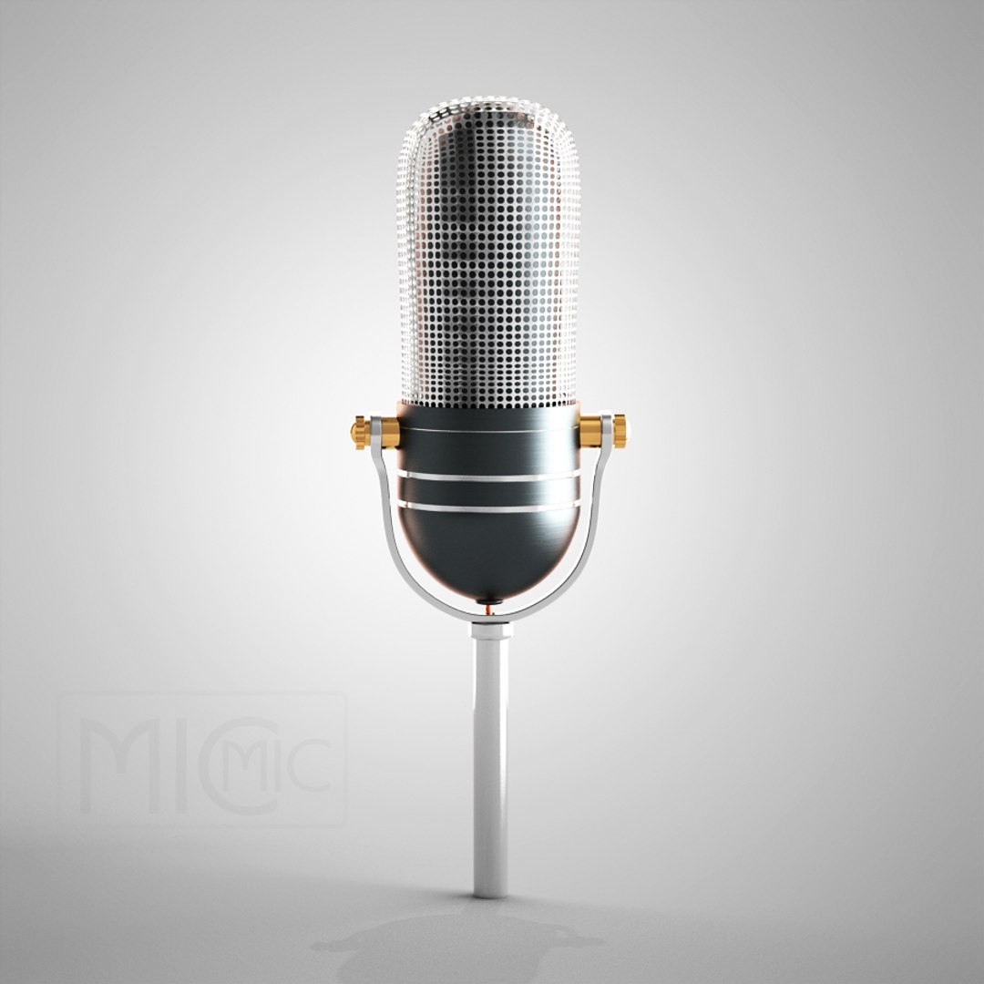 microphone mic 3d 3ds
