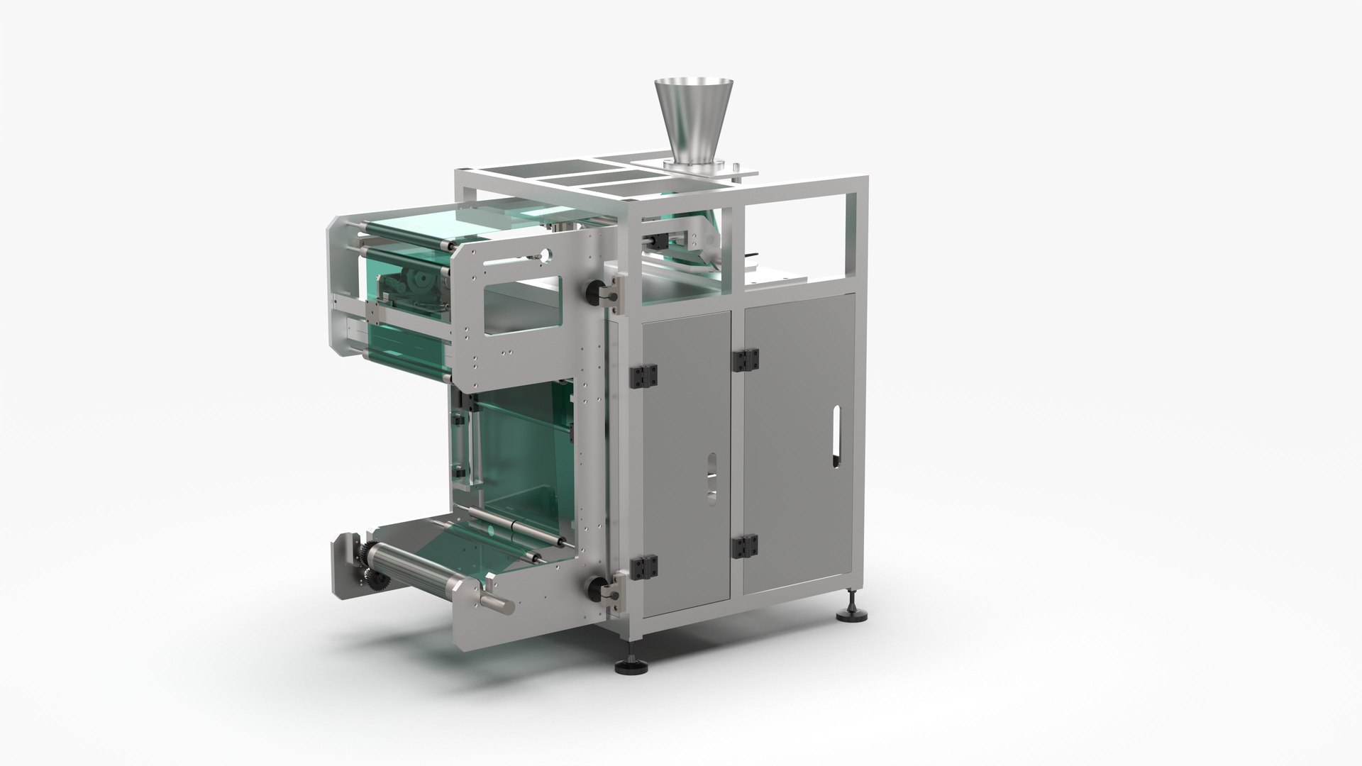 3D Automatic Granule Packing Machine Model - TurboSquid 2035326