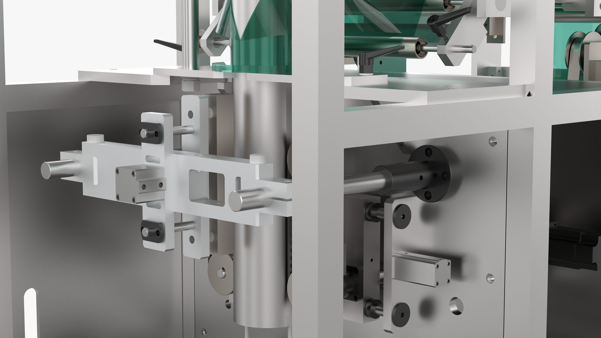 3D Automatic Granule Packing Machine Model - TurboSquid 2035326