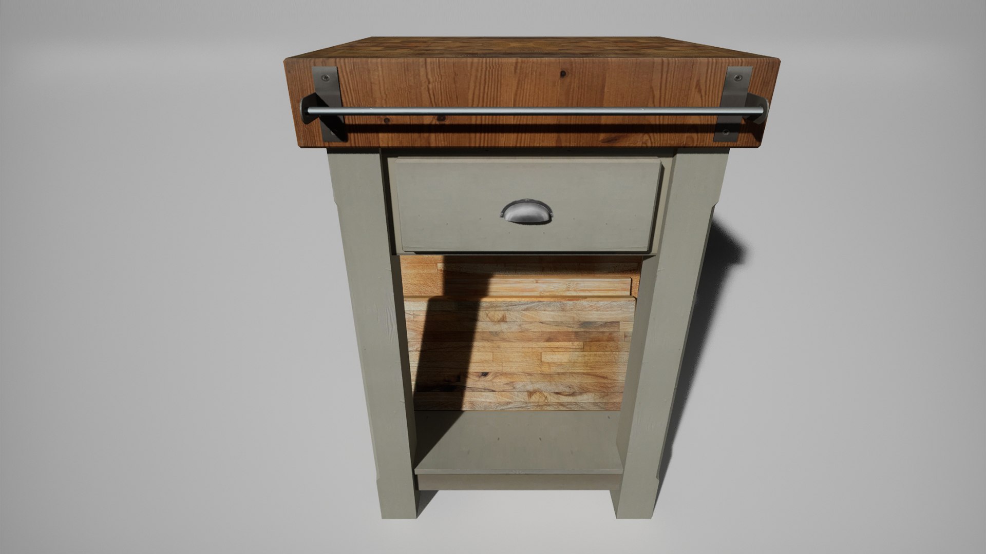 3D Butcher Block - TurboSquid 1952293