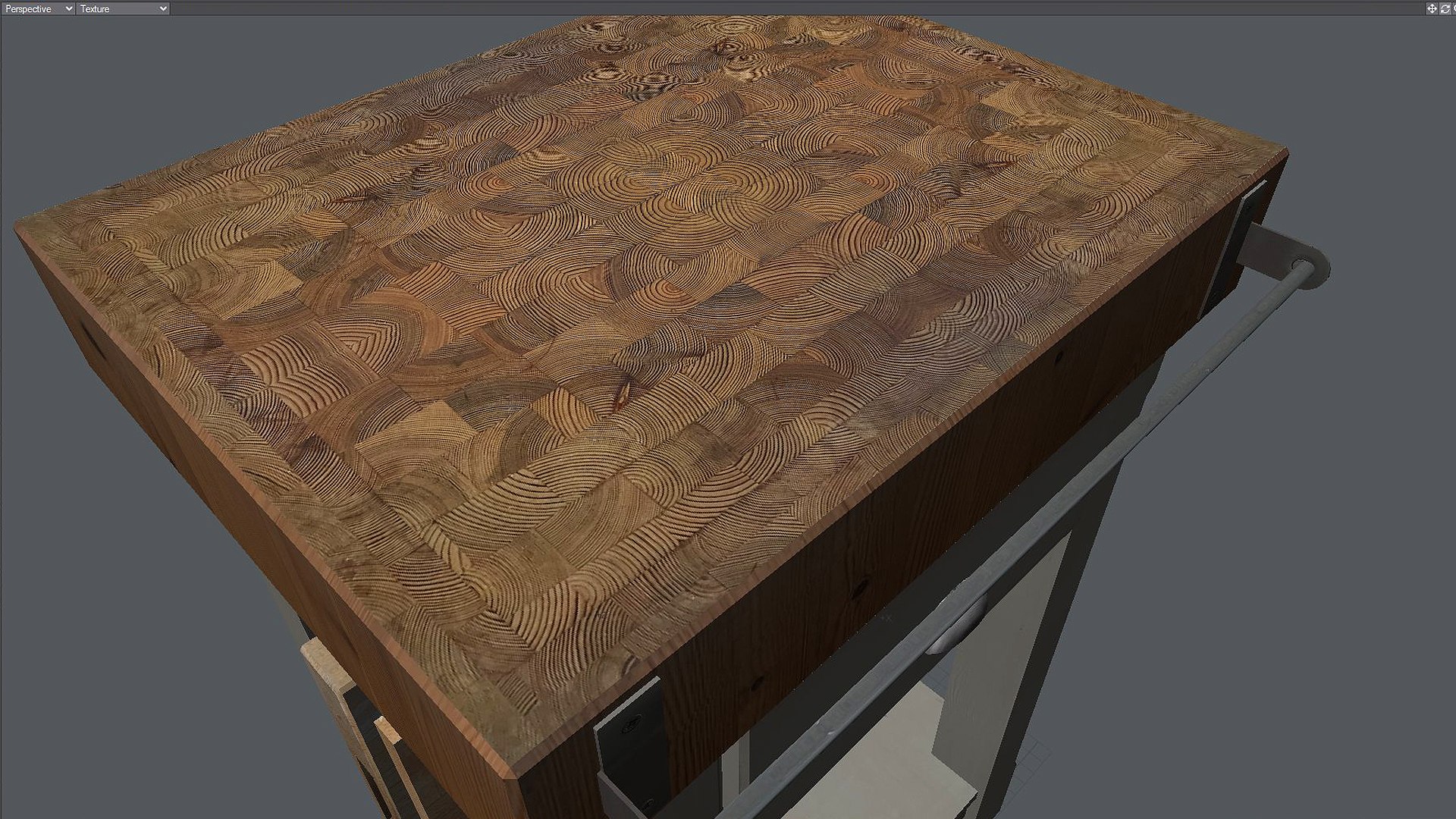 3D Butcher Block - TurboSquid 1952293