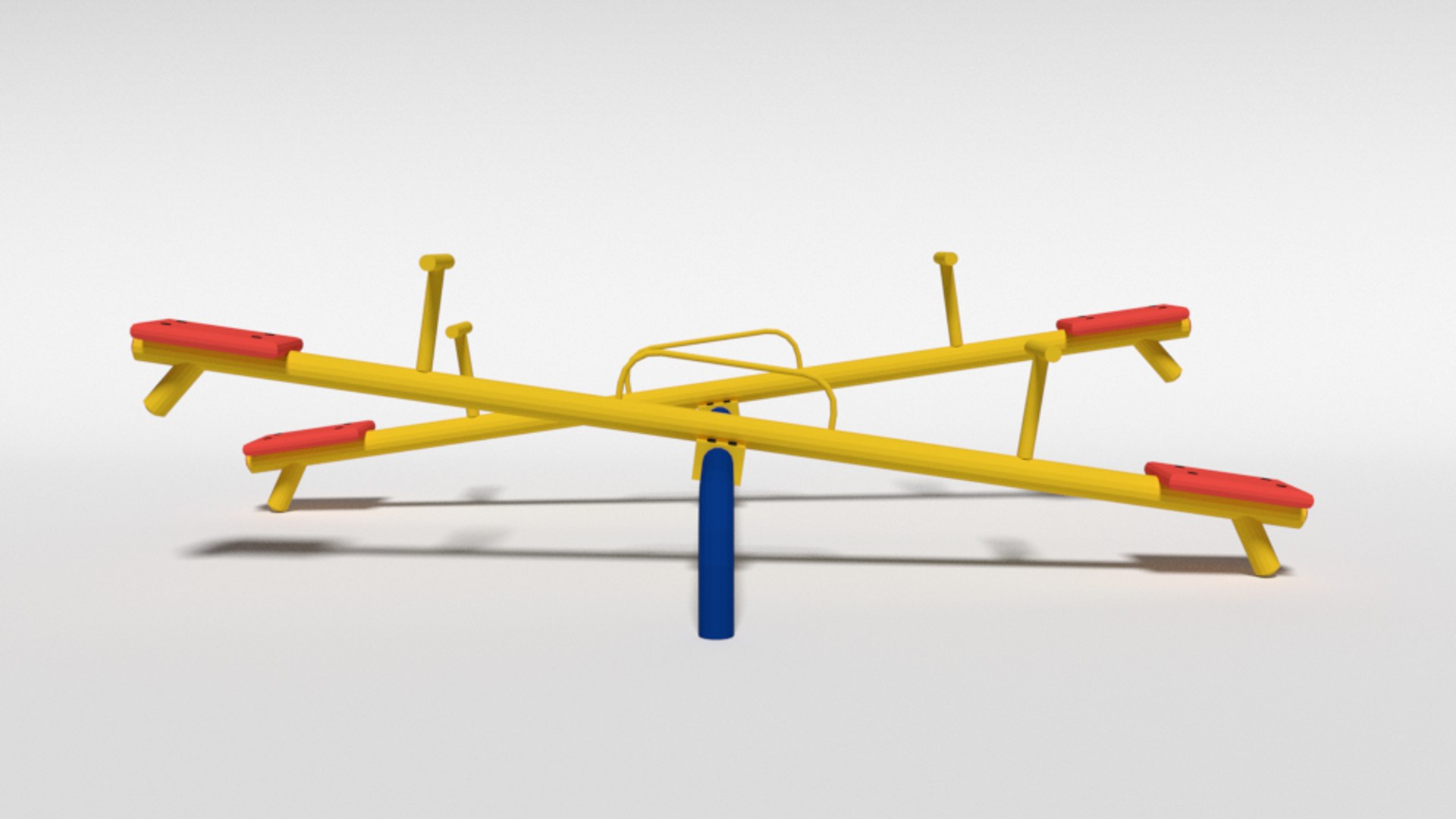 Seesaw Playground 3D - TurboSquid 1543134