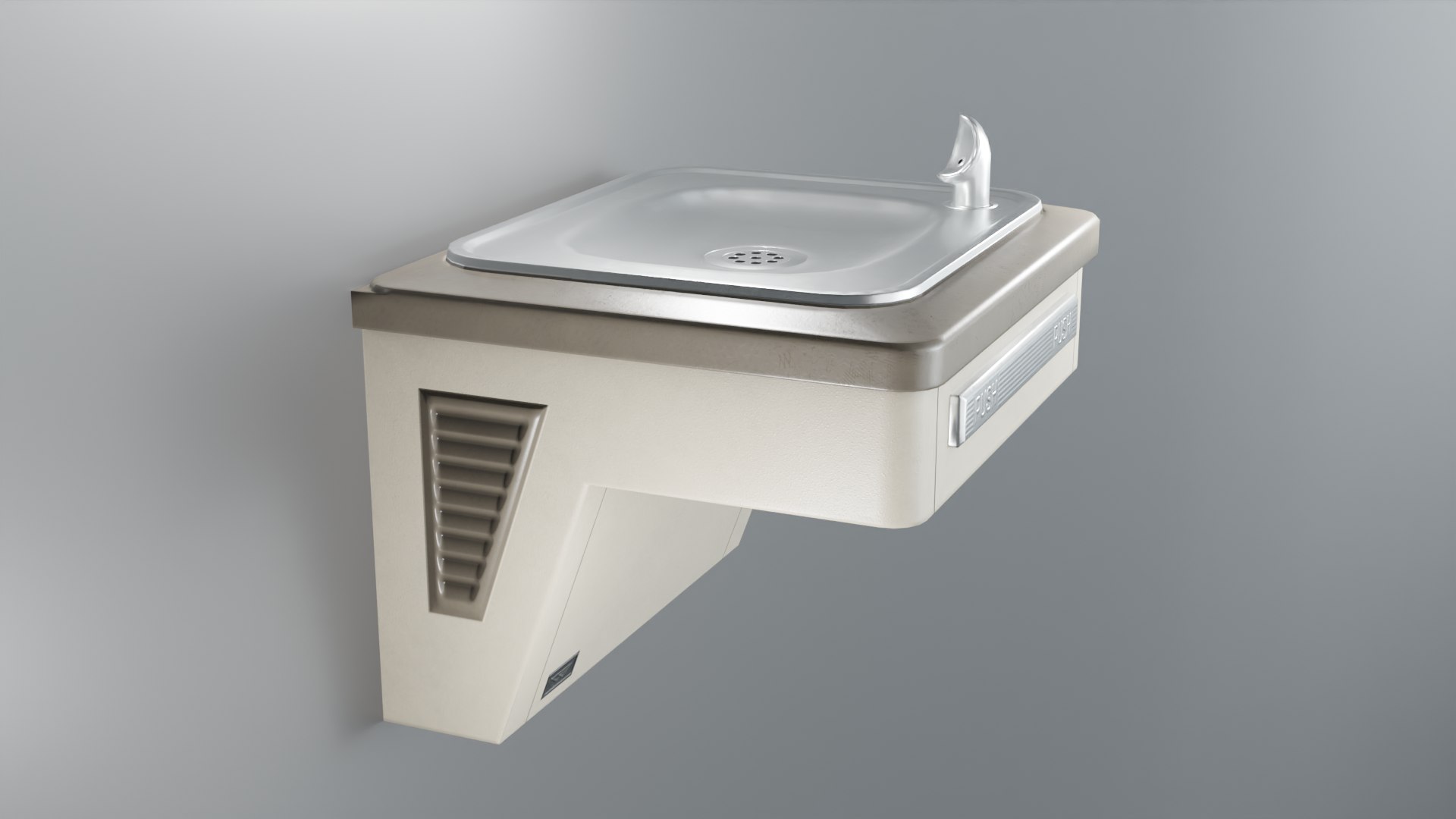 3D Drinking Fountain Model - TurboSquid 1918722