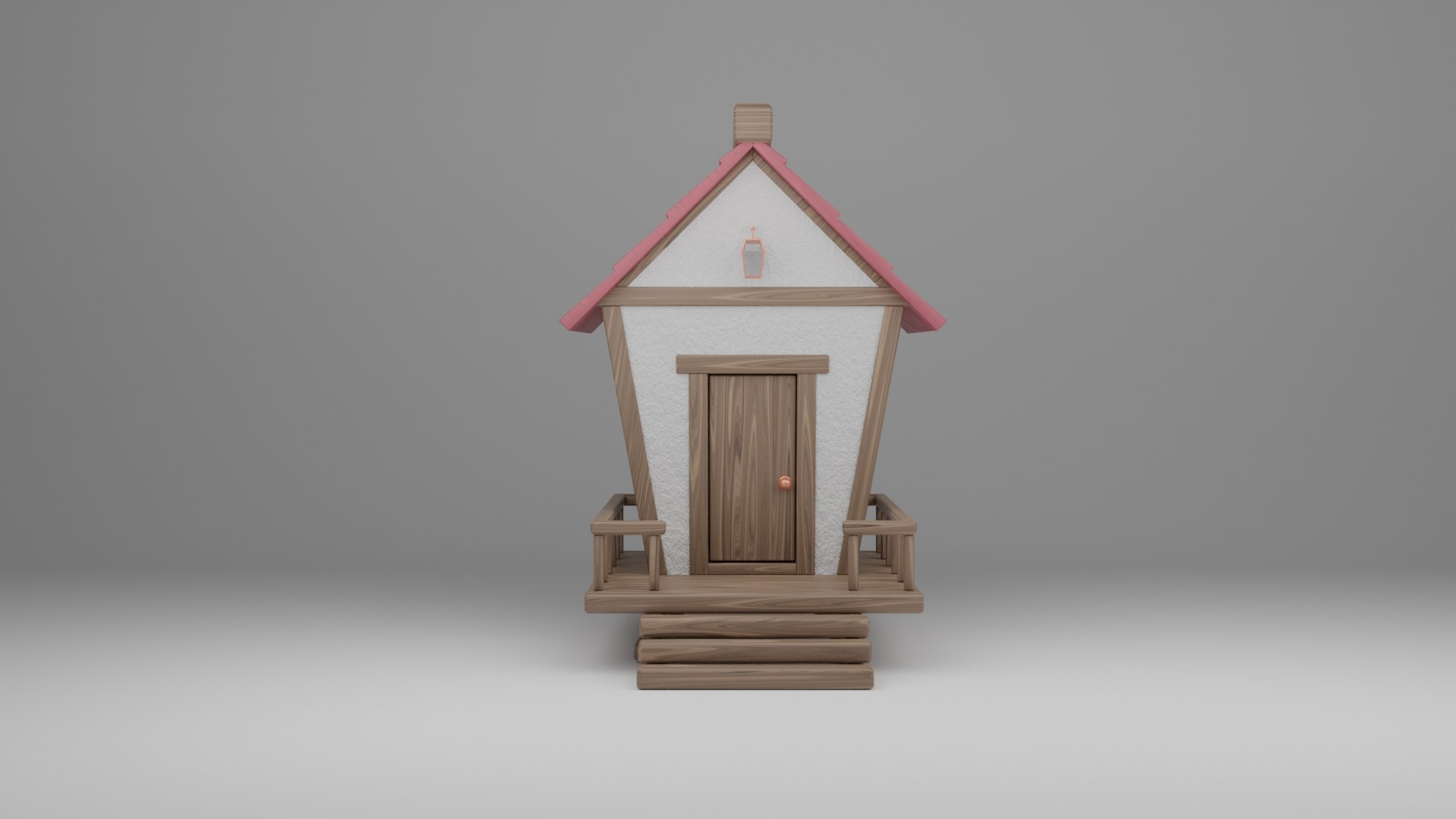 Toon House 3D - TurboSquid 2090495