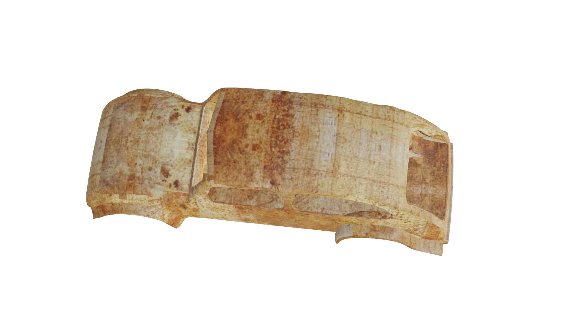 Rusty Scrap Car 3D Model - TurboSquid 1880384