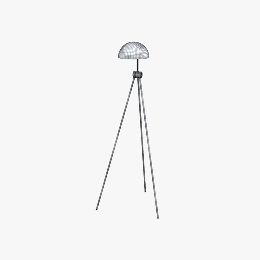 Fritz Hansen Radon Floor Lamp Model - TurboSquid 1902718