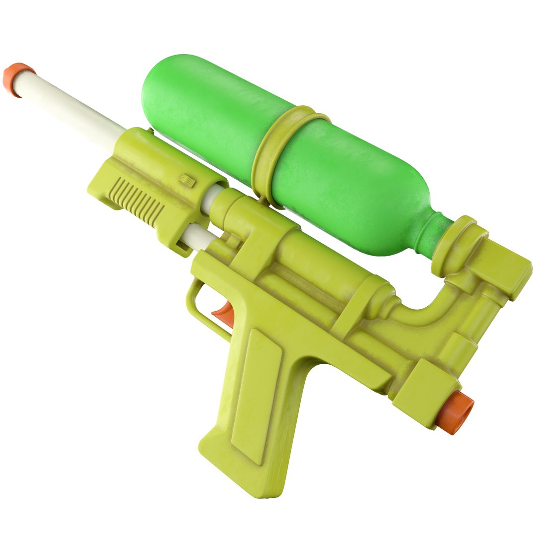 Super Soaker 50 Water Gun Model - TurboSquid 2381672