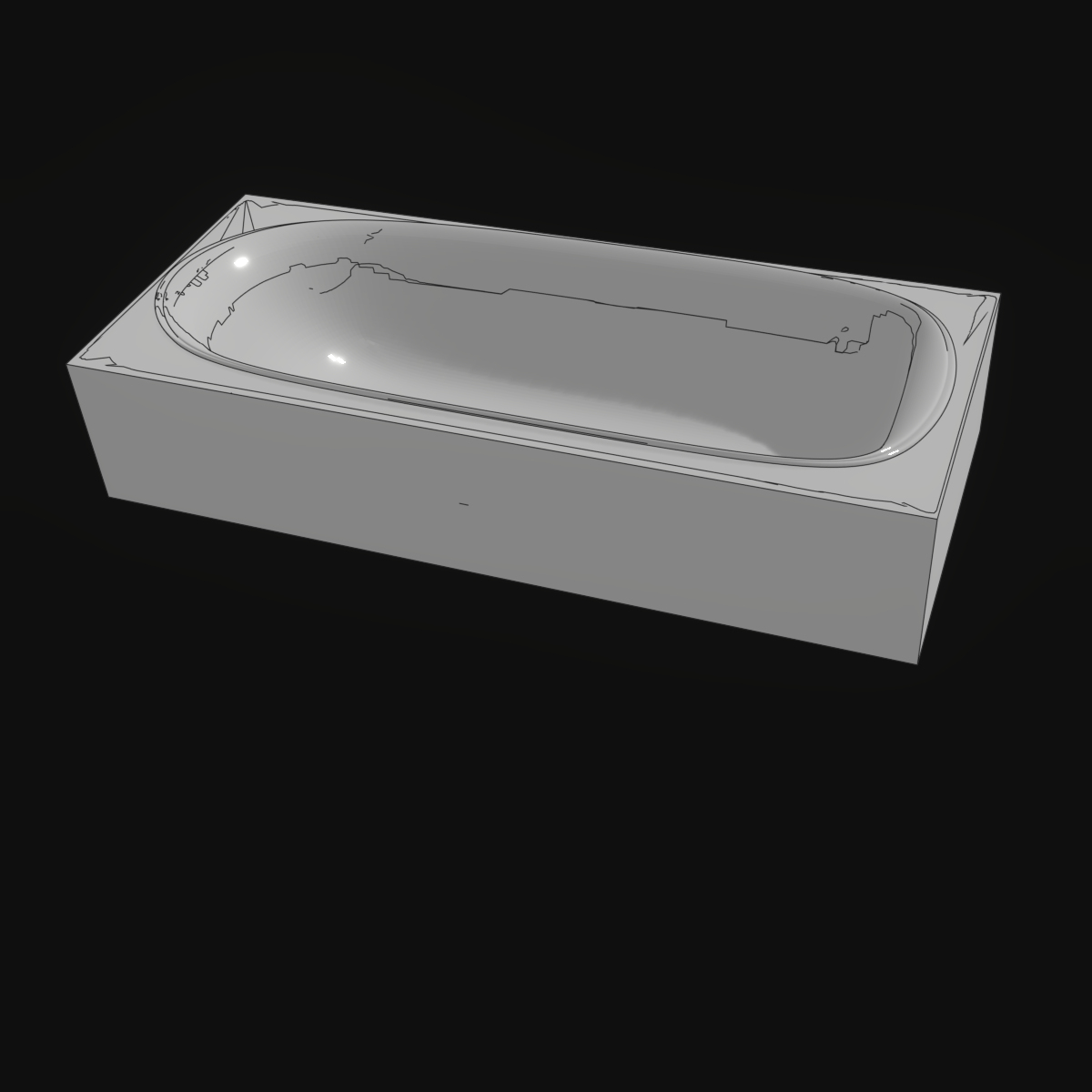 Free tub 3D model - TurboSquid 1469332