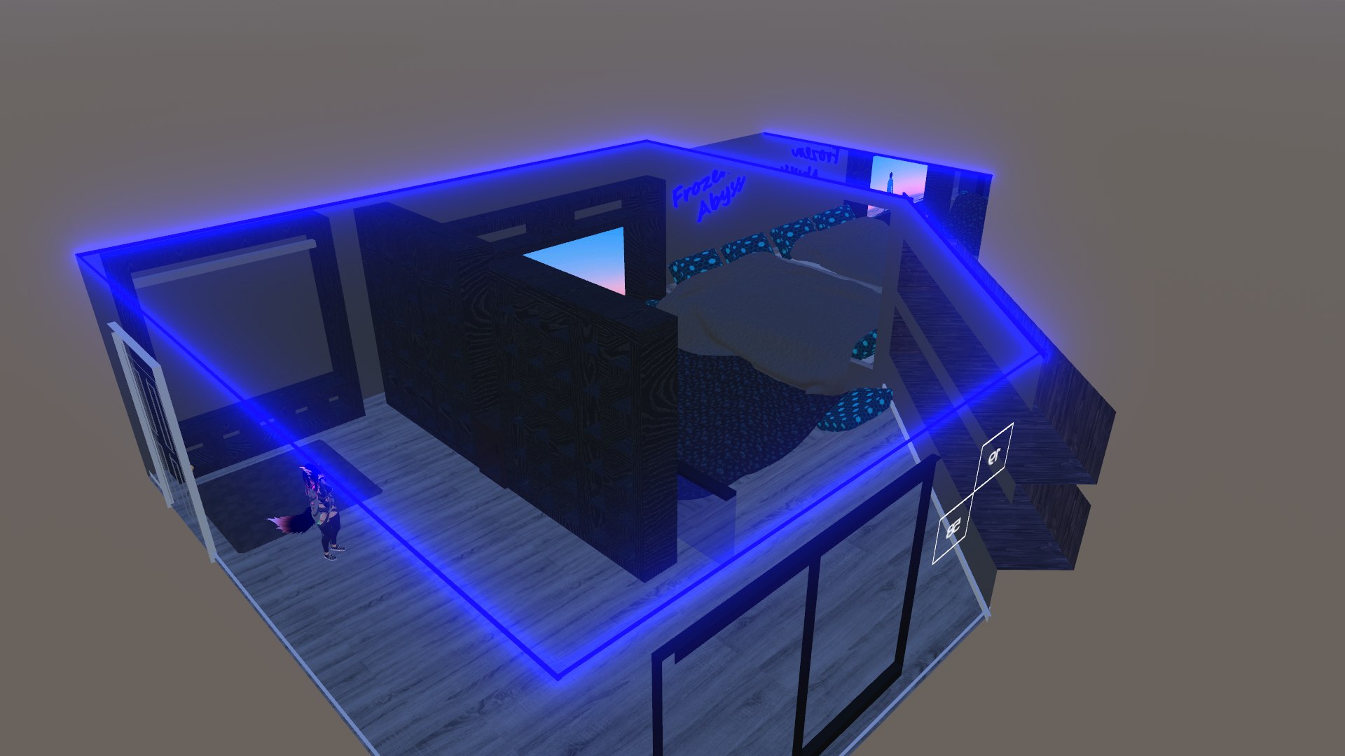 3D Model Vrchat World Low Poly - TurboSquid 2000555