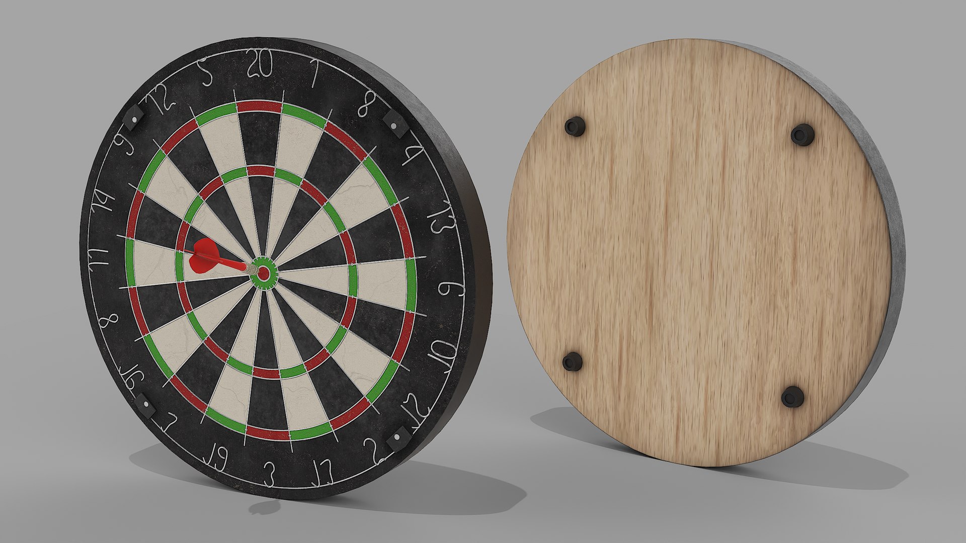3D Dart Board Model - TurboSquid 2132812