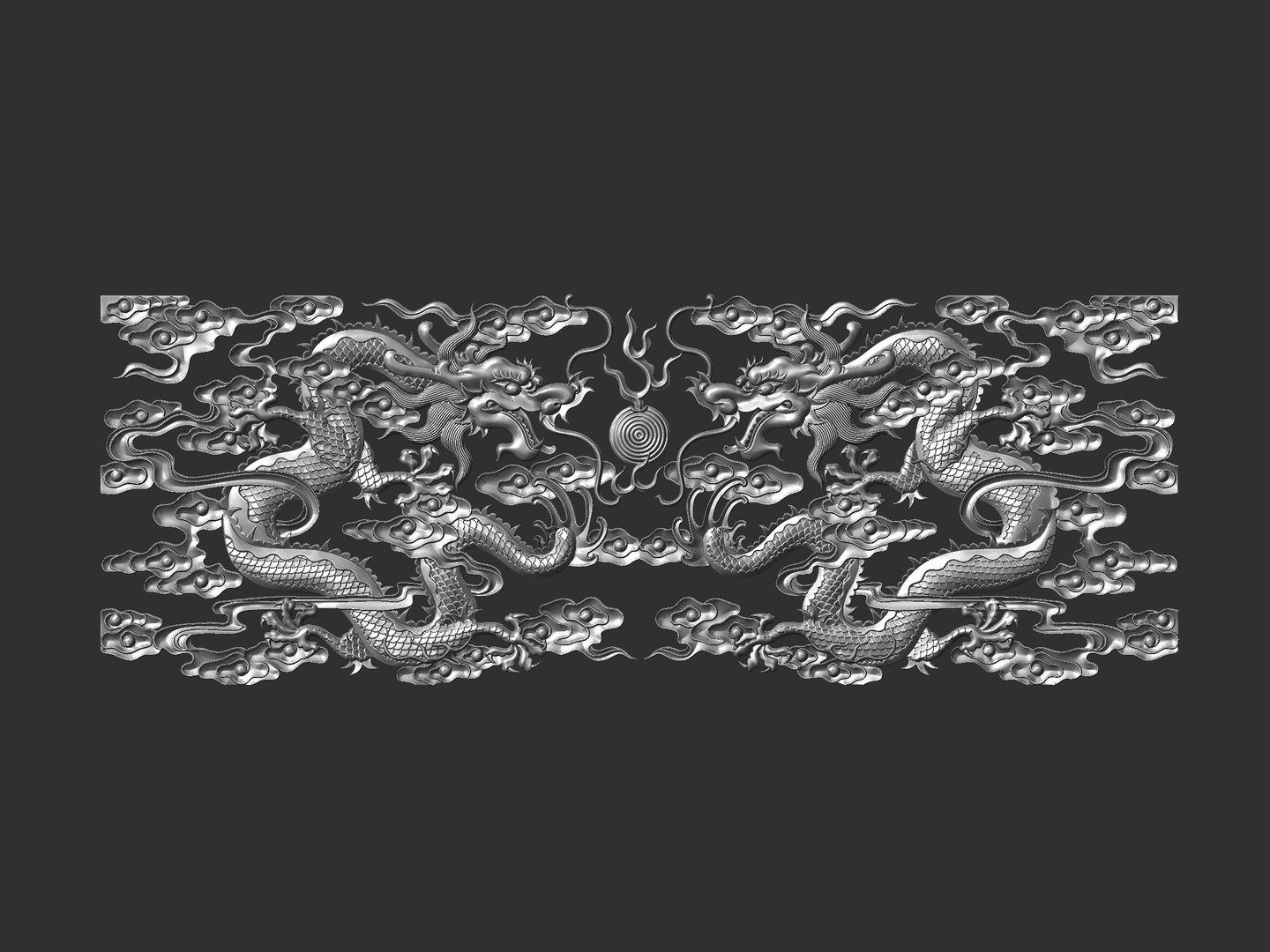 3D Two Dragons - TurboSquid 2179238