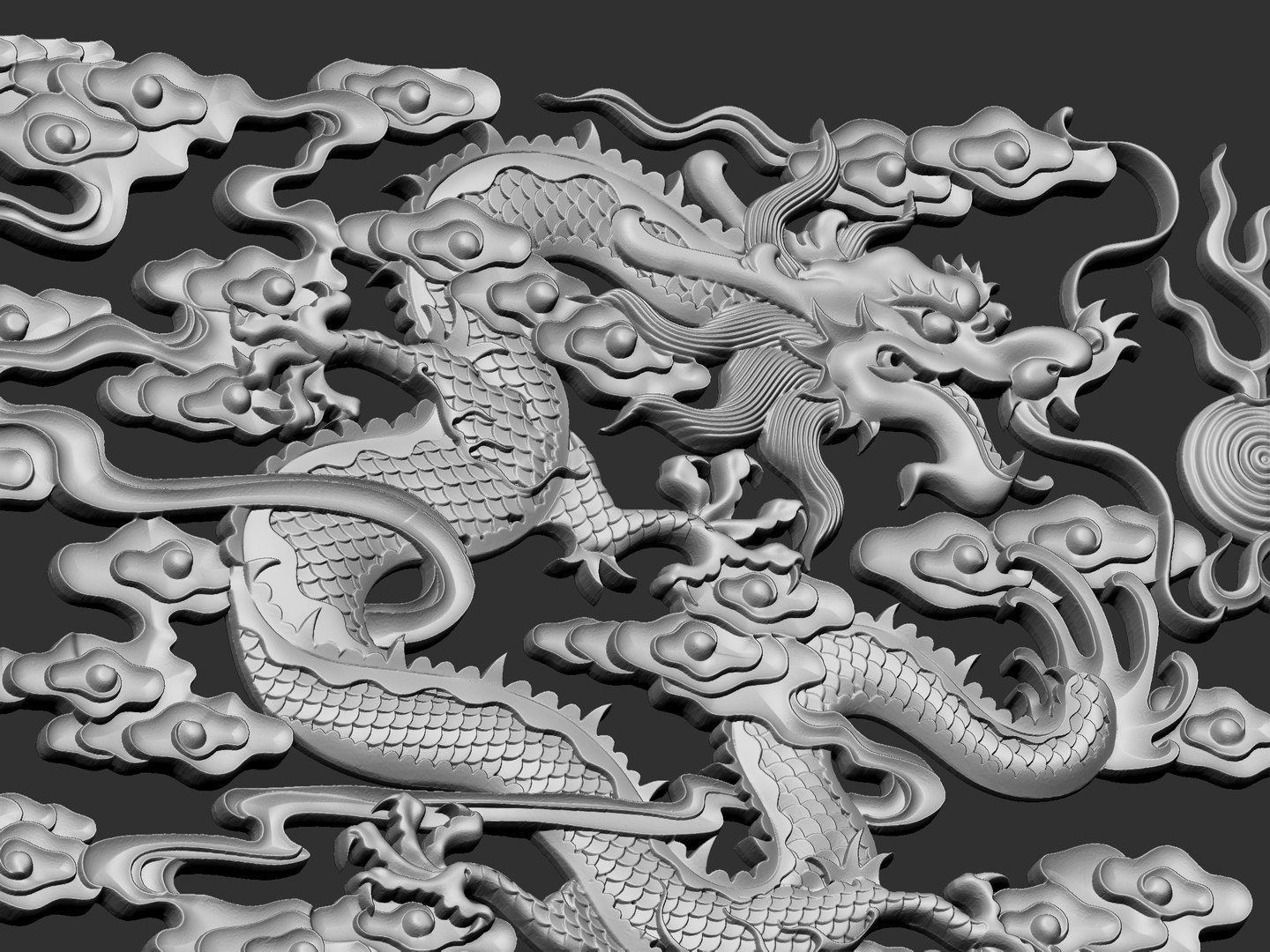3D Two Dragons - TurboSquid 2179238