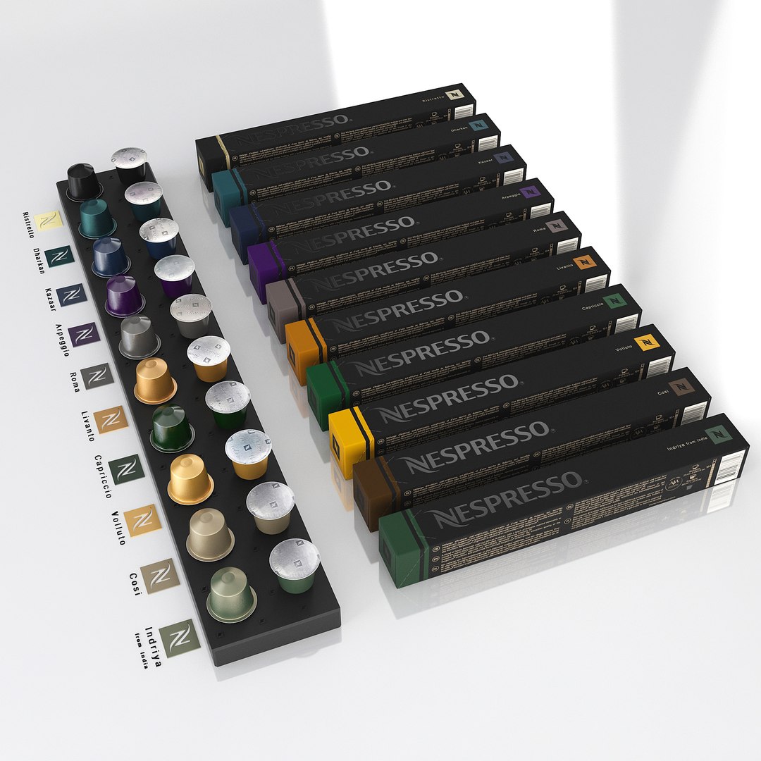 3d Model Nespresso Coffee