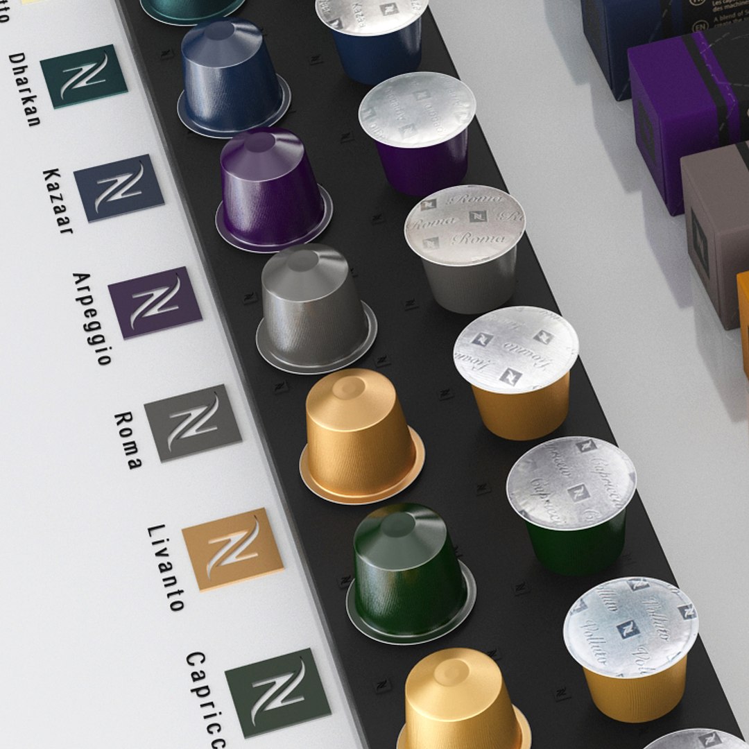 3d Model Nespresso Coffee