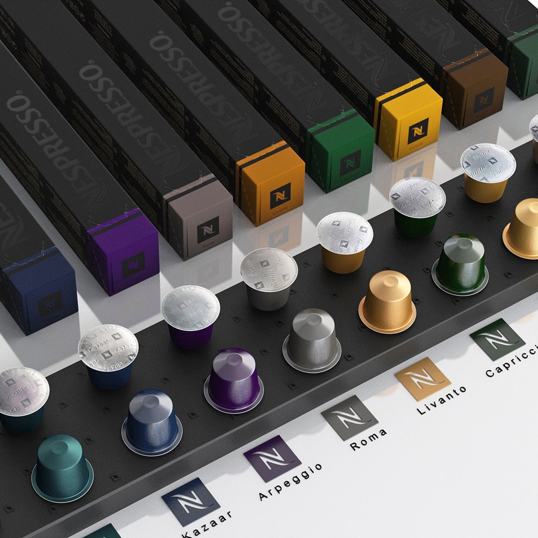 3d Model Nespresso Coffee