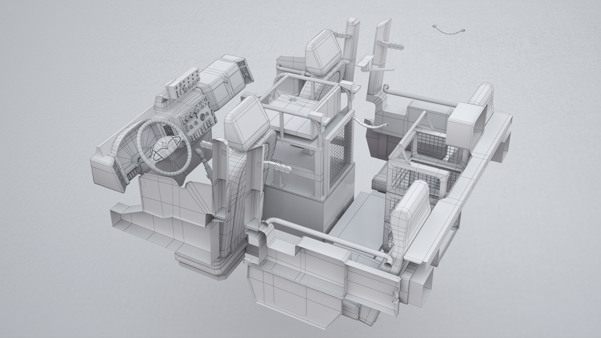 Husky TSV Gun 3D - TurboSquid 2206359