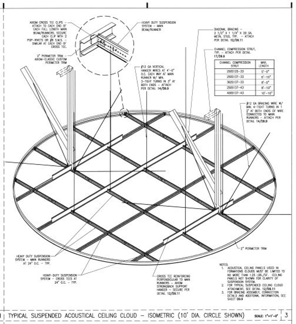 Revit Shop Drawing Ceiling 3D Model - TurboSquid 1291639