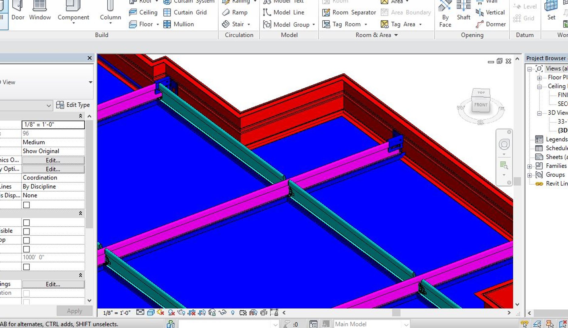 Revit Shop Drawing Ceiling 3D Model - TurboSquid 1291639