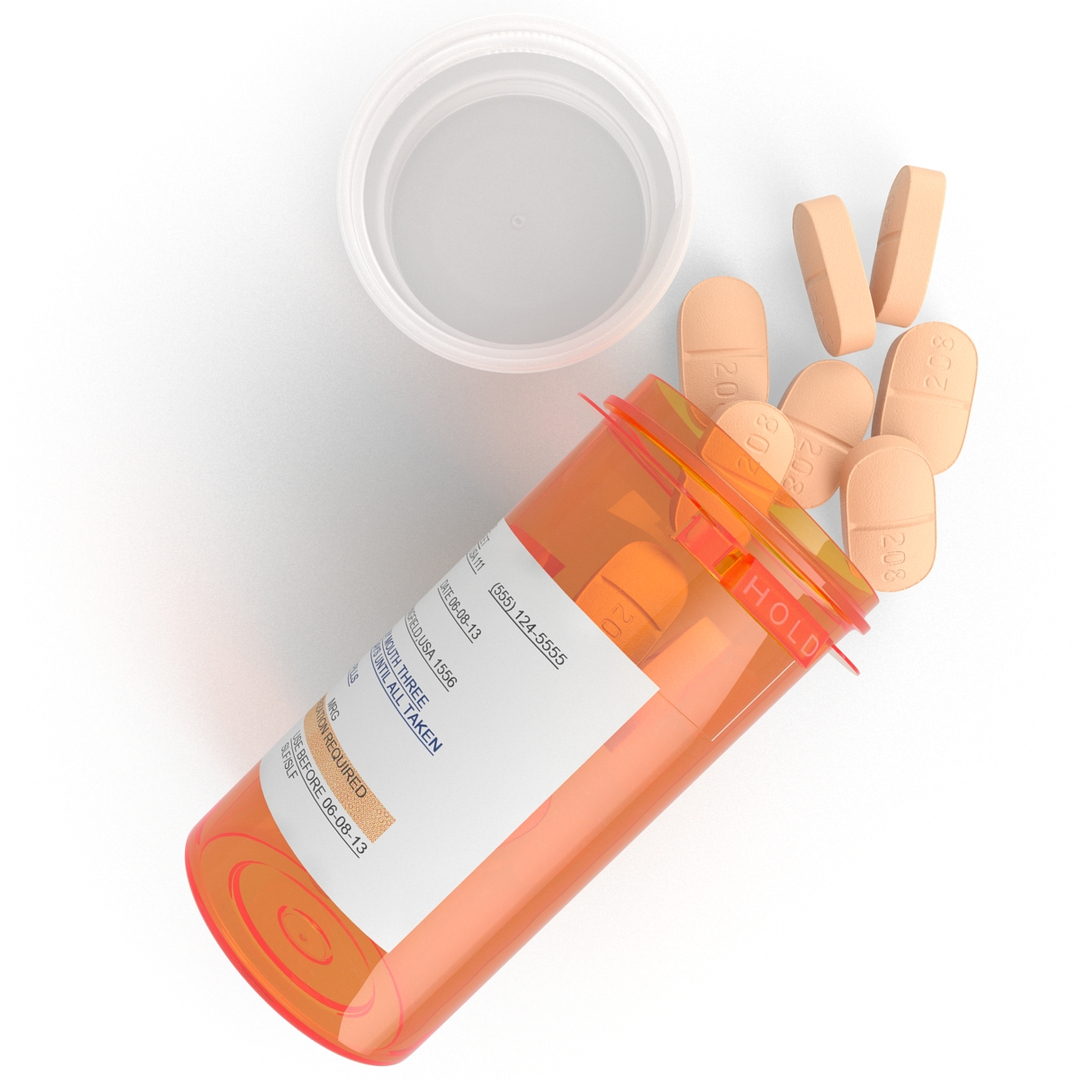 3dsmax pill bottle