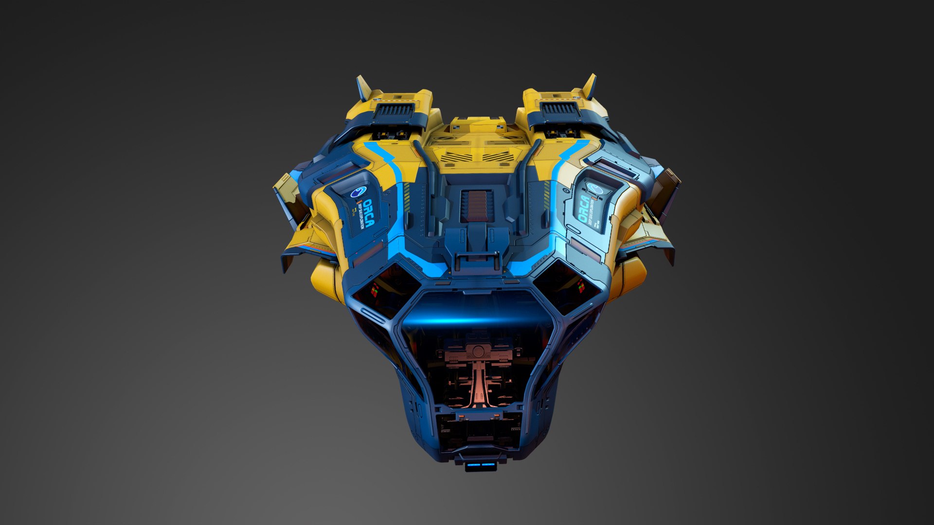 3D SF - ORCA Explorer - TurboSquid 2321207