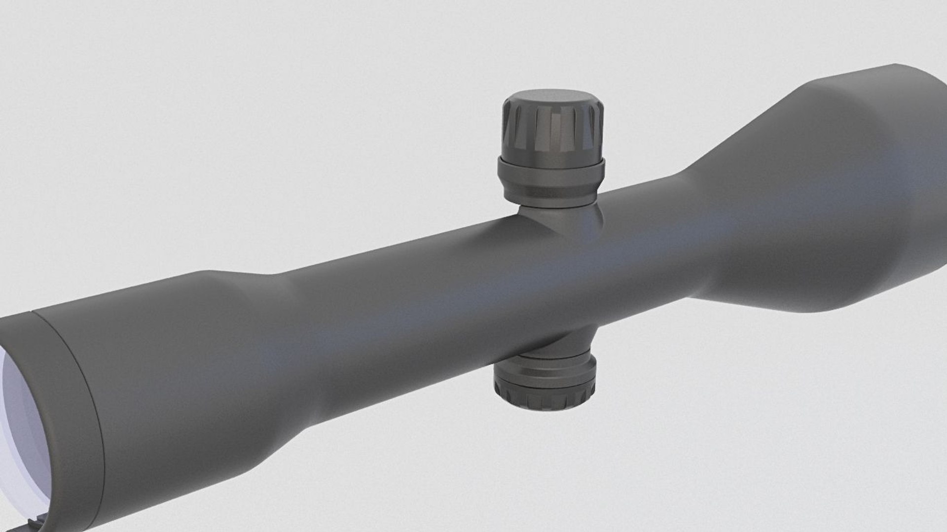 Telescope scope 3D model - TurboSquid 1529481