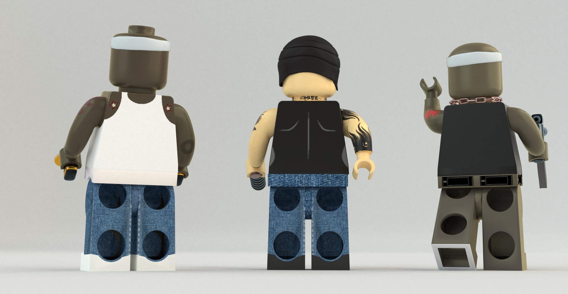 Lego Robbers Model - TurboSquid 1350042