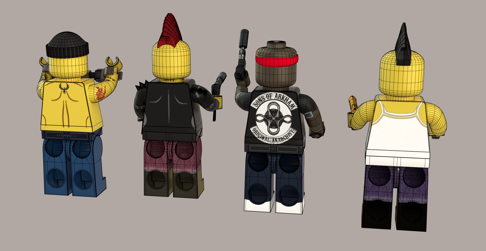 Lego Robbers Model - TurboSquid 1350042